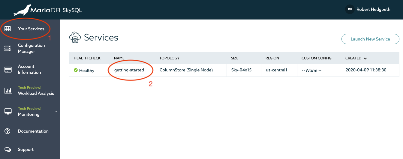 Getting Started With Mariadb Skysql For Analytics Mariadb