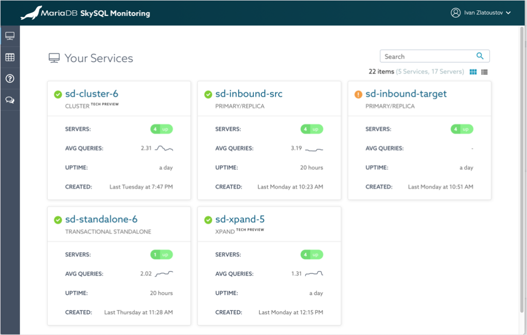 MariaDB SkySQL Expanded Monitoring | MariaDB
