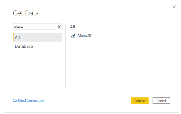 Get started with MariaDB and Microsoft Power BI | MariaDB