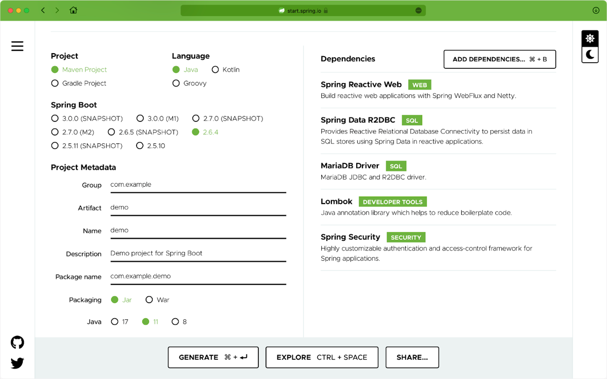Reactive Programming With Spring Data R2dbc On Mariadb Skysql Mariadb 1300