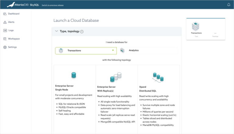 MariaDB SkySQL: A Second-Generation Cloud Database for Modern Applications | MariaDB